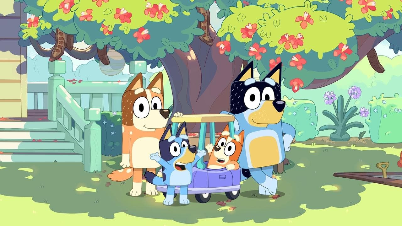 Bluey ratings by episode graph - Series Graph