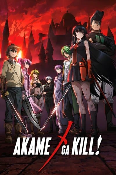 Akame ga Kill! ratings by episode graph - Series Graph
