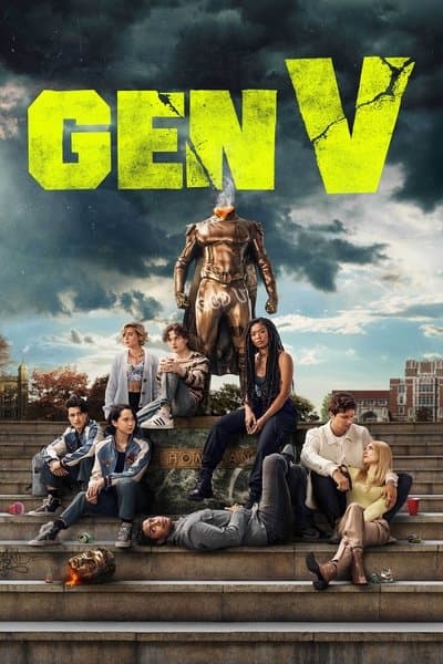 Gen V ratings by episode graph - Series Graph